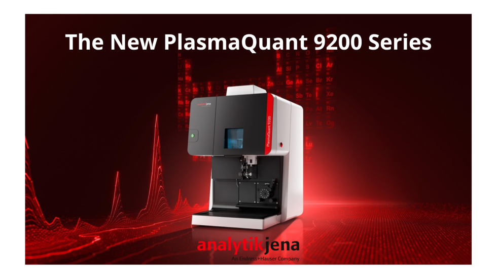 The New ICP-MS PlasmaQuant 9200 by Analytik Jena|Analytical Laboratory Systems S.A.